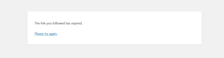 Cara Mengatasi "The Link You Followed Has Expired" - AnymHost