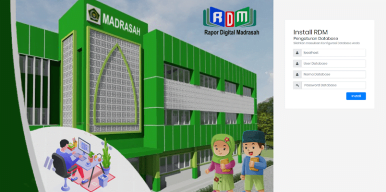 Cara Install Rapor Digital Madrasah (RDM) di Hosting - AnymHost