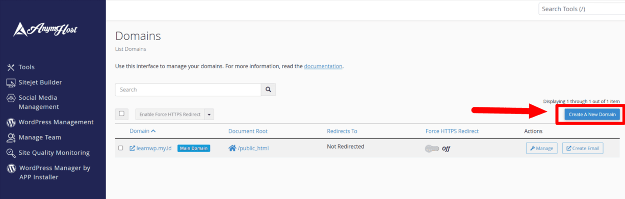 Cara Mengubah Domain Pada Hosting Cpanel - AnymHost