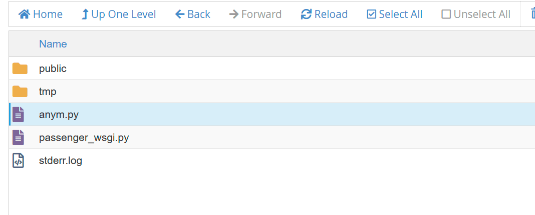Cara Hosting Flask Python di cPanel - AnymHost